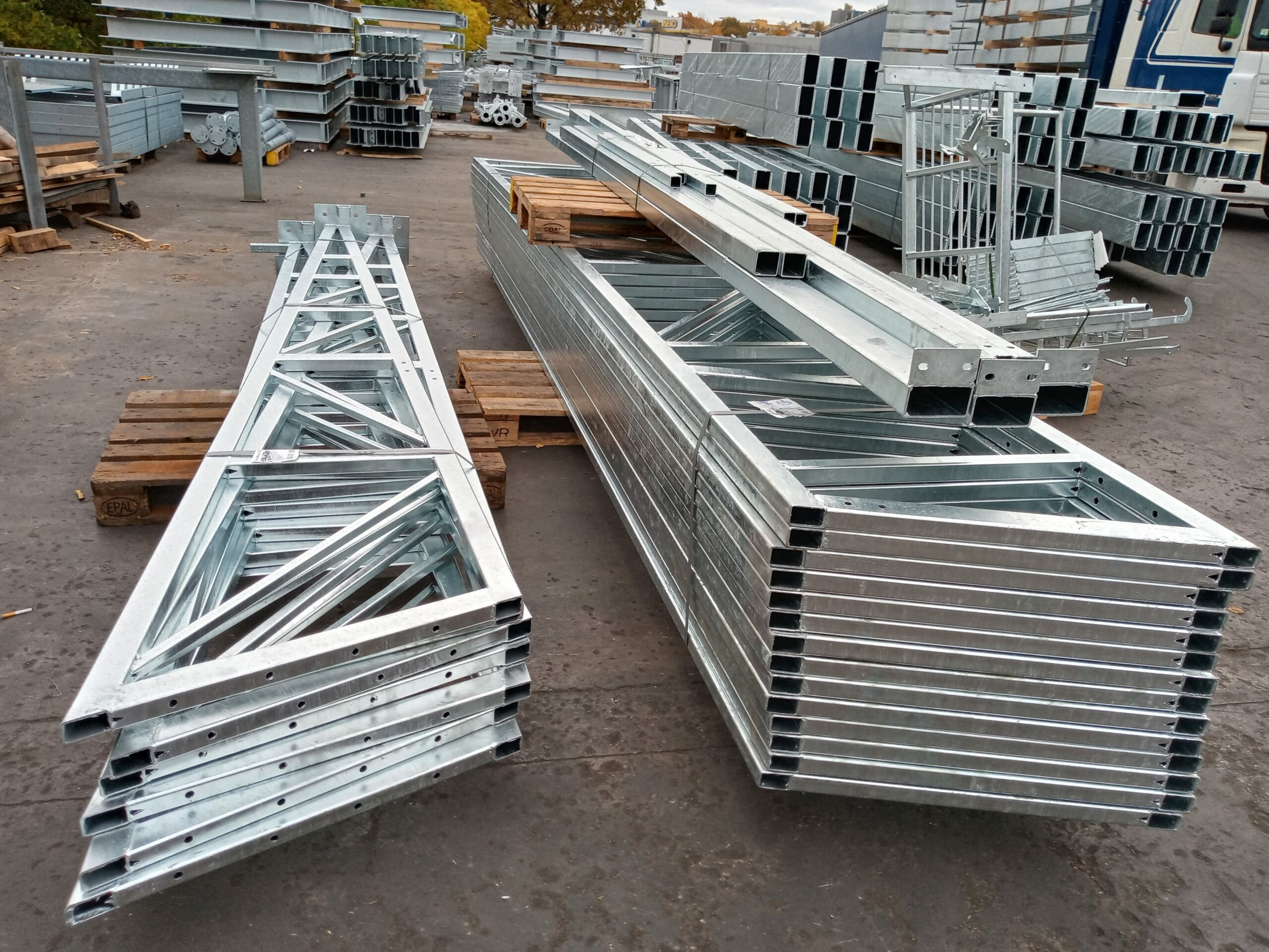 Galvanized Steel Modular Construction Frames - ABR Home - Metallic ...