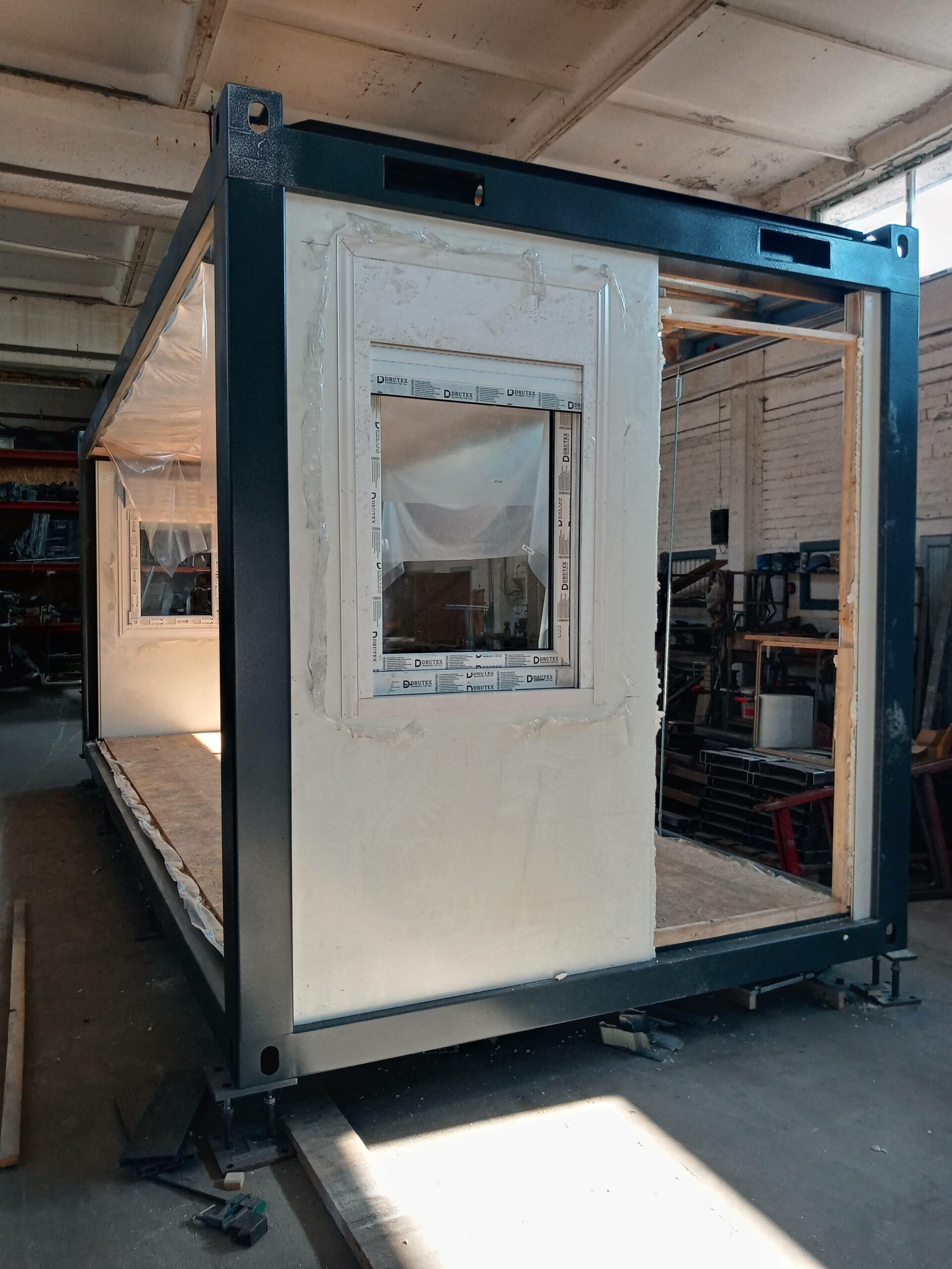 Industrial Modular Construction Unit - ABR Home - Metallic ...