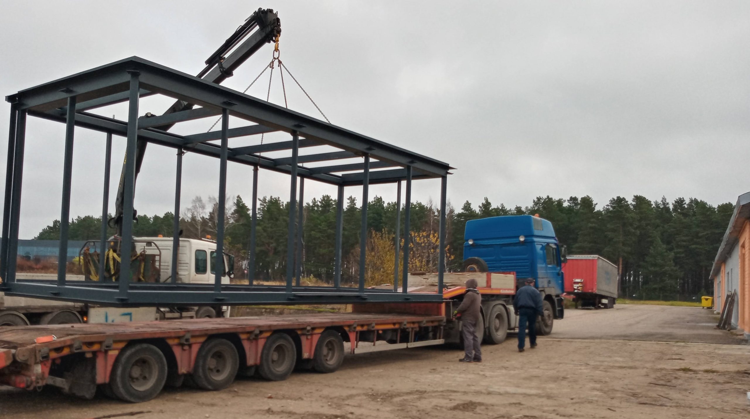 Industrial Steel Structural Frame for Building Construction - ABR Home ...