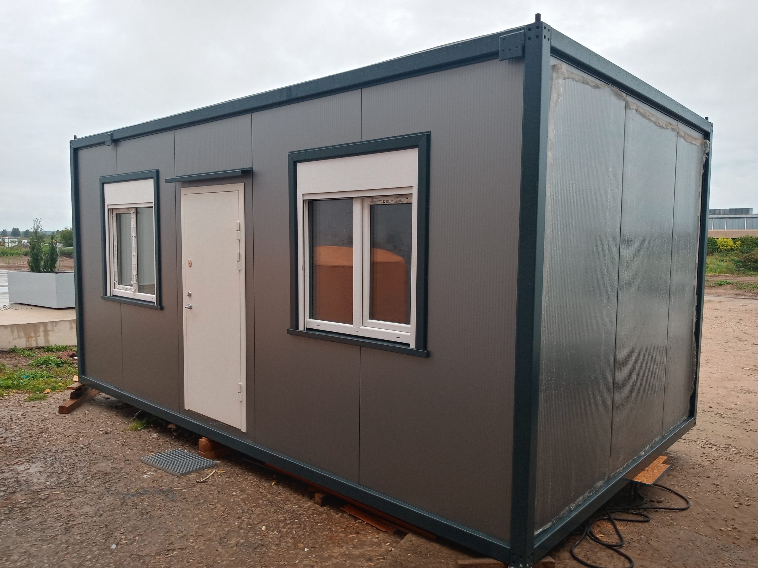 Modular Portable Office Unit - ABR Home - Metallic constructions since 2010